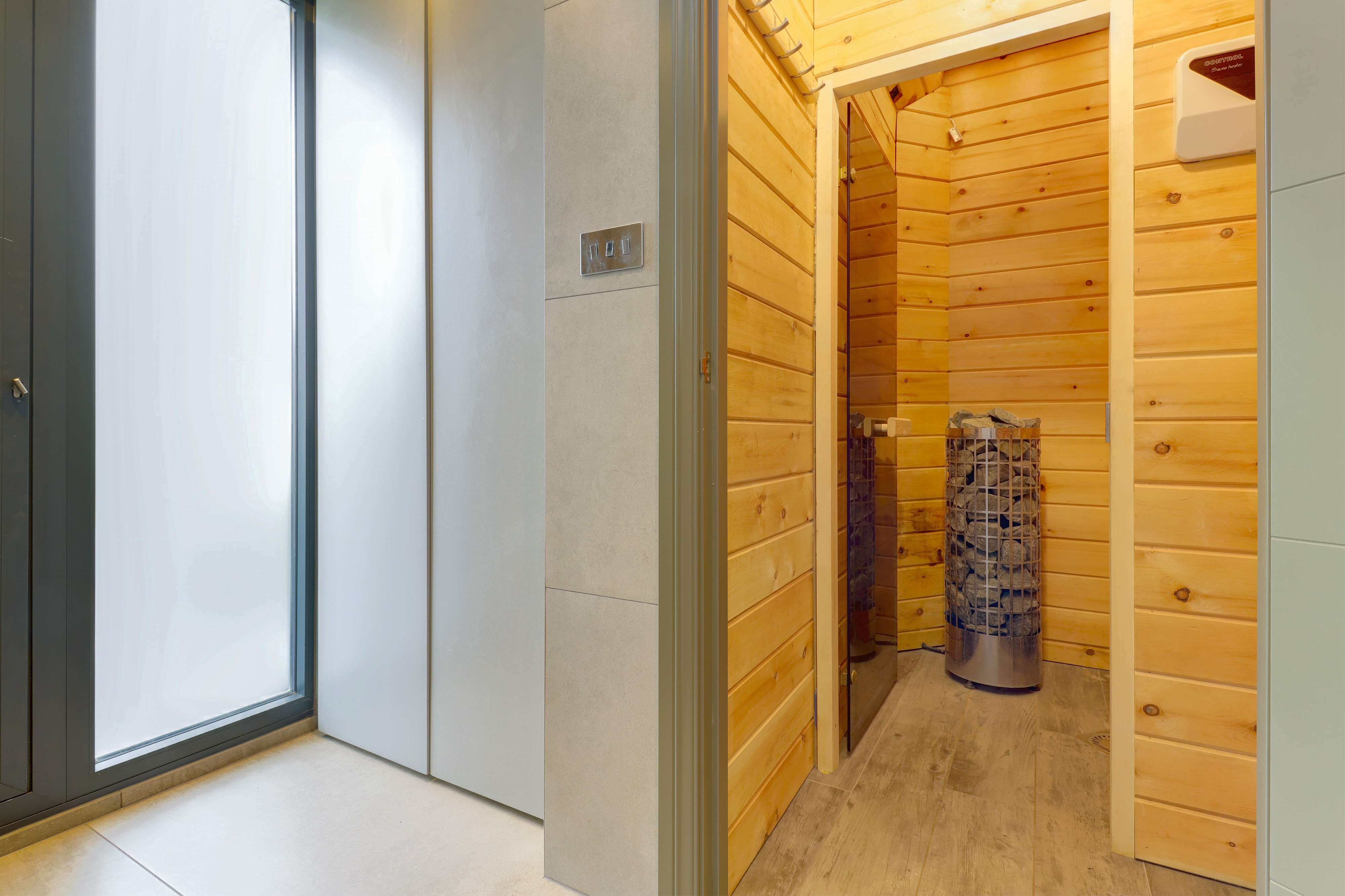 Sauna_porch Bushfield – Altair Building Ltd